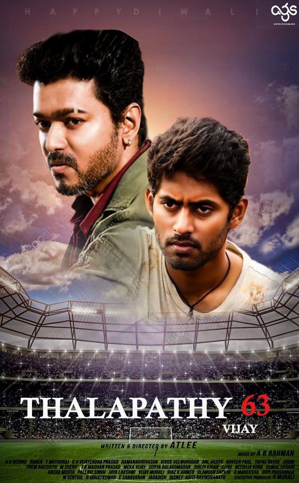 Thalapathy Vijay HD Images: Vijay 63 Fan Made Poster Images