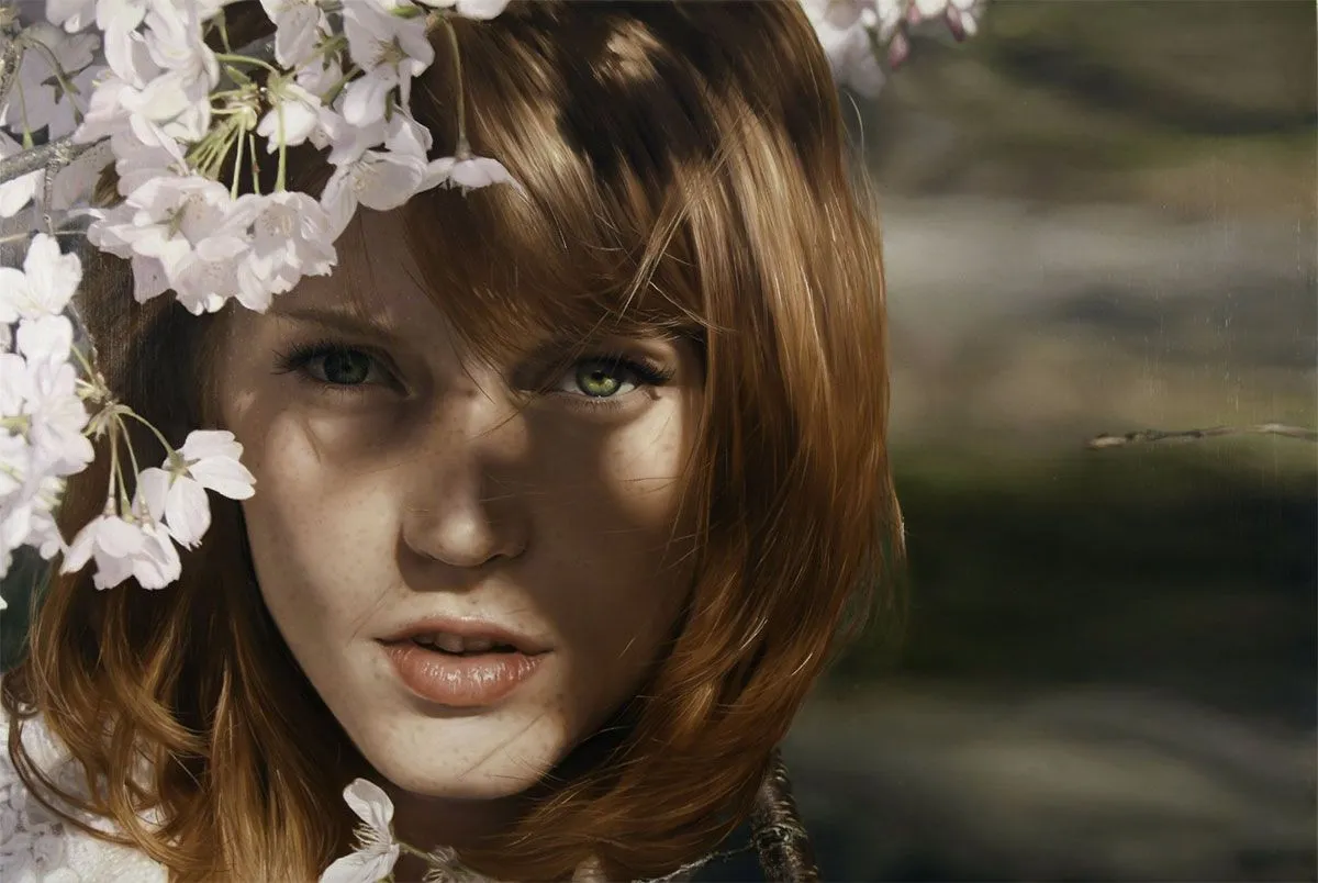 Yigal Ozeri, 1958 | Photorealist painter | Tutt'Art@ Masters