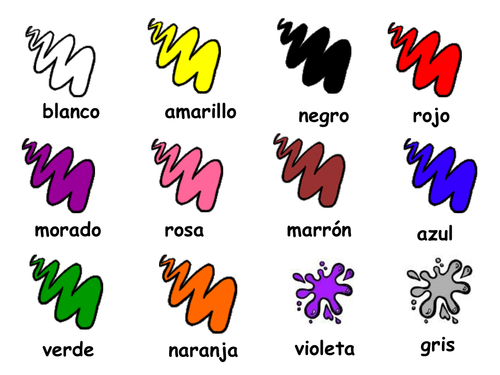 Ms. Corrales: LOS COLORES/COLORS