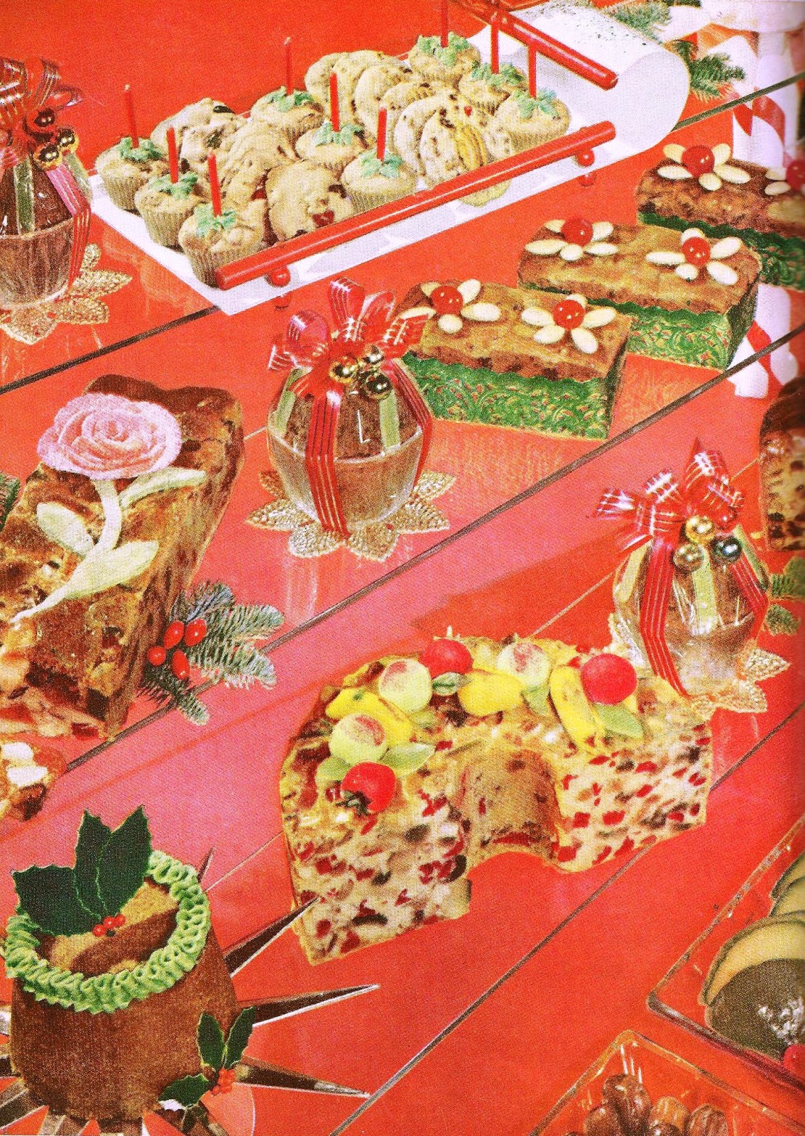 lucy violet vintage: Christmas Baking 1960's Style