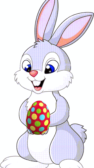 🕊 GIF`s - IMAGINATIA IN MISCARE: IEPURAȘUL CU OUĂ DE PAȘTI