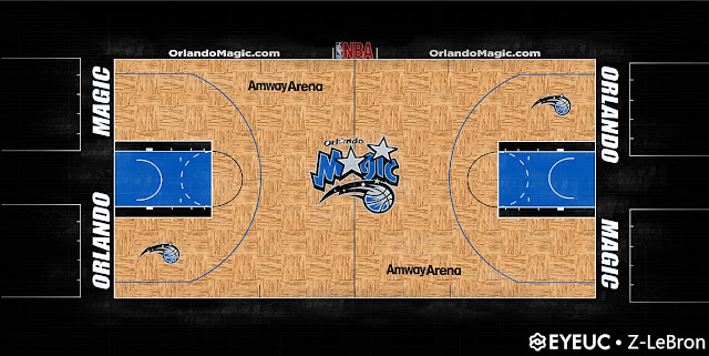 Orlando Magic Court 2009 Dual Version By Z-Lebron [FOR 2K20]