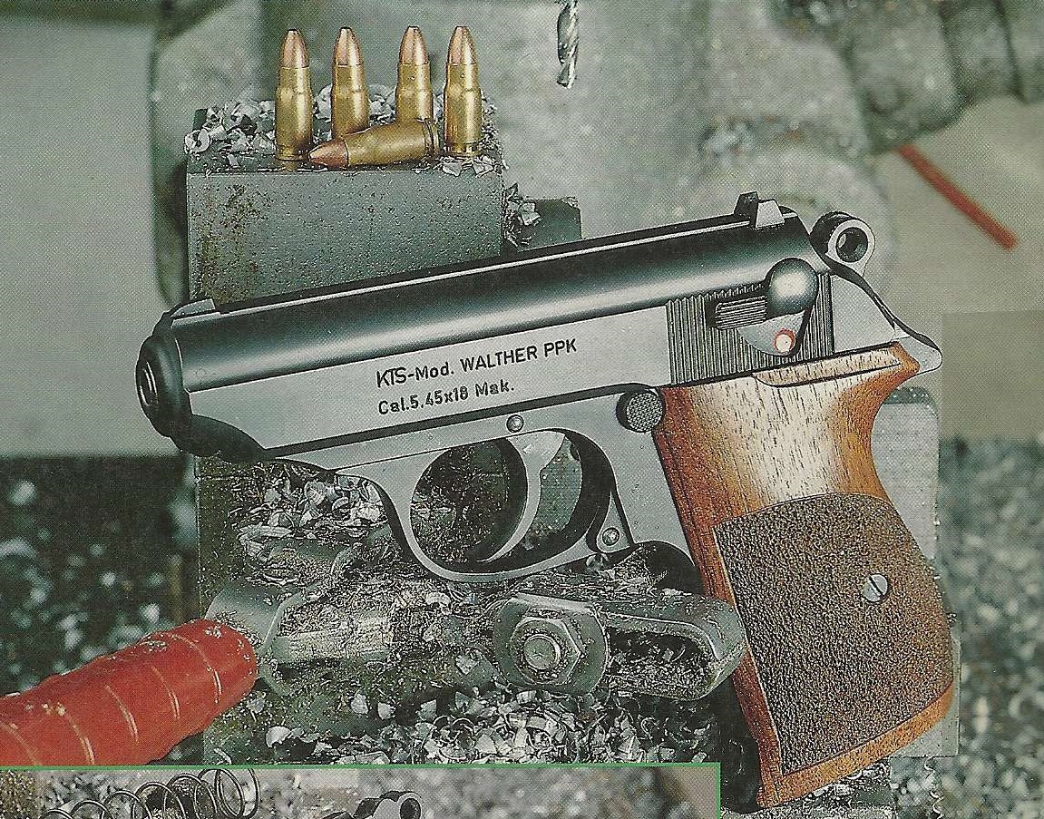 iaragi.com იარაღის და ვაზნების შესახებ: KTS WALTHER PPK 5,45x18