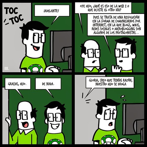 Hojas de apuntes: Papás 2.0