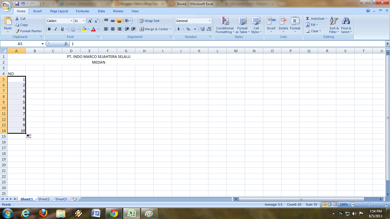 Belajar Microsoft Excel yang Mudah Part 1 | Blog Tutorial, Psikologi ...