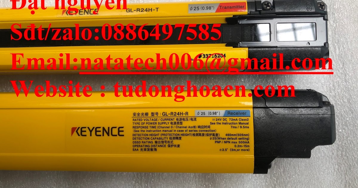 Cảm biến an toàn GL-R24H-T keyence mới chính hãng