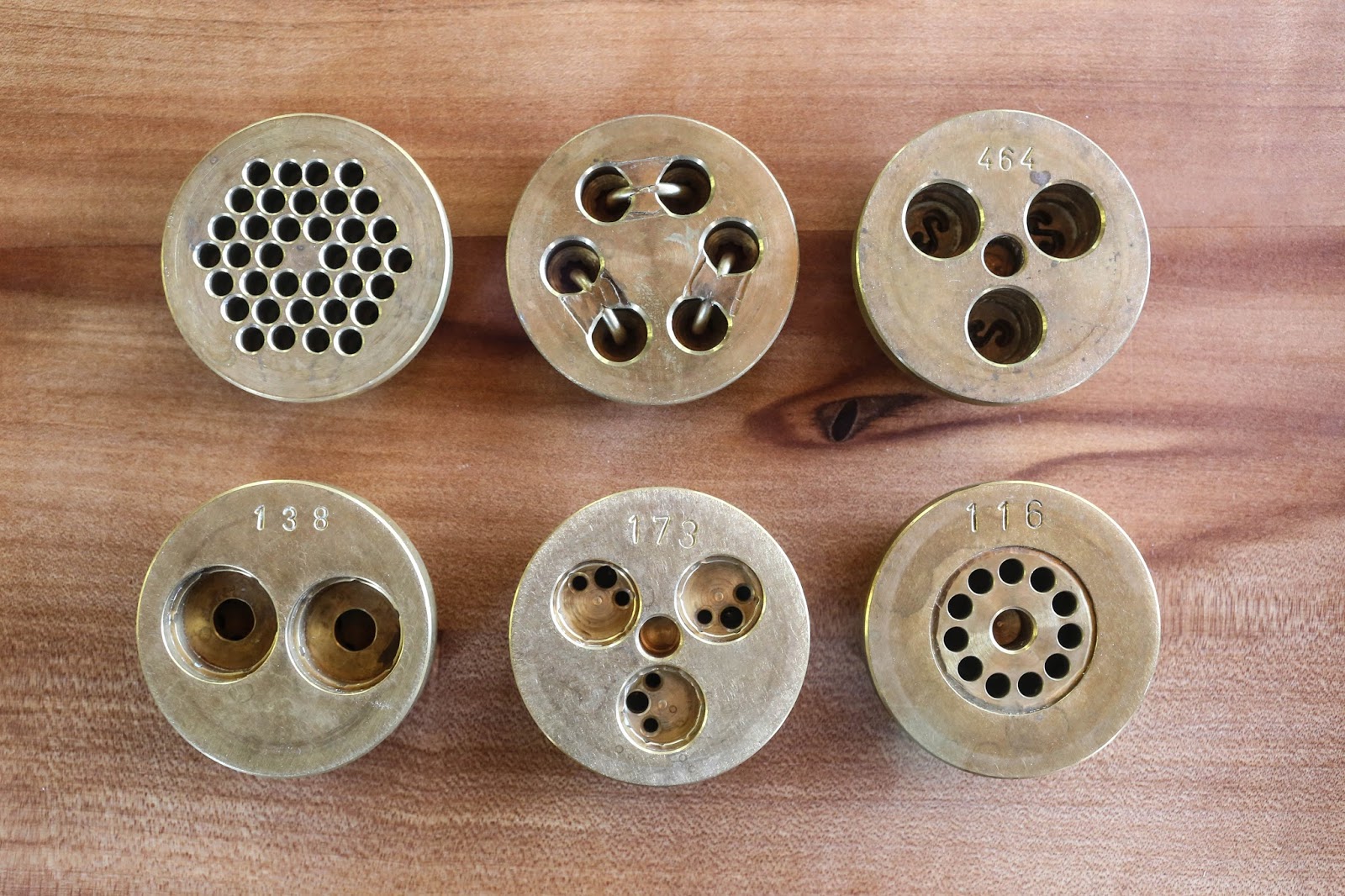 A Serious Bunburyist: Cleaning Torchio Pasta Dies