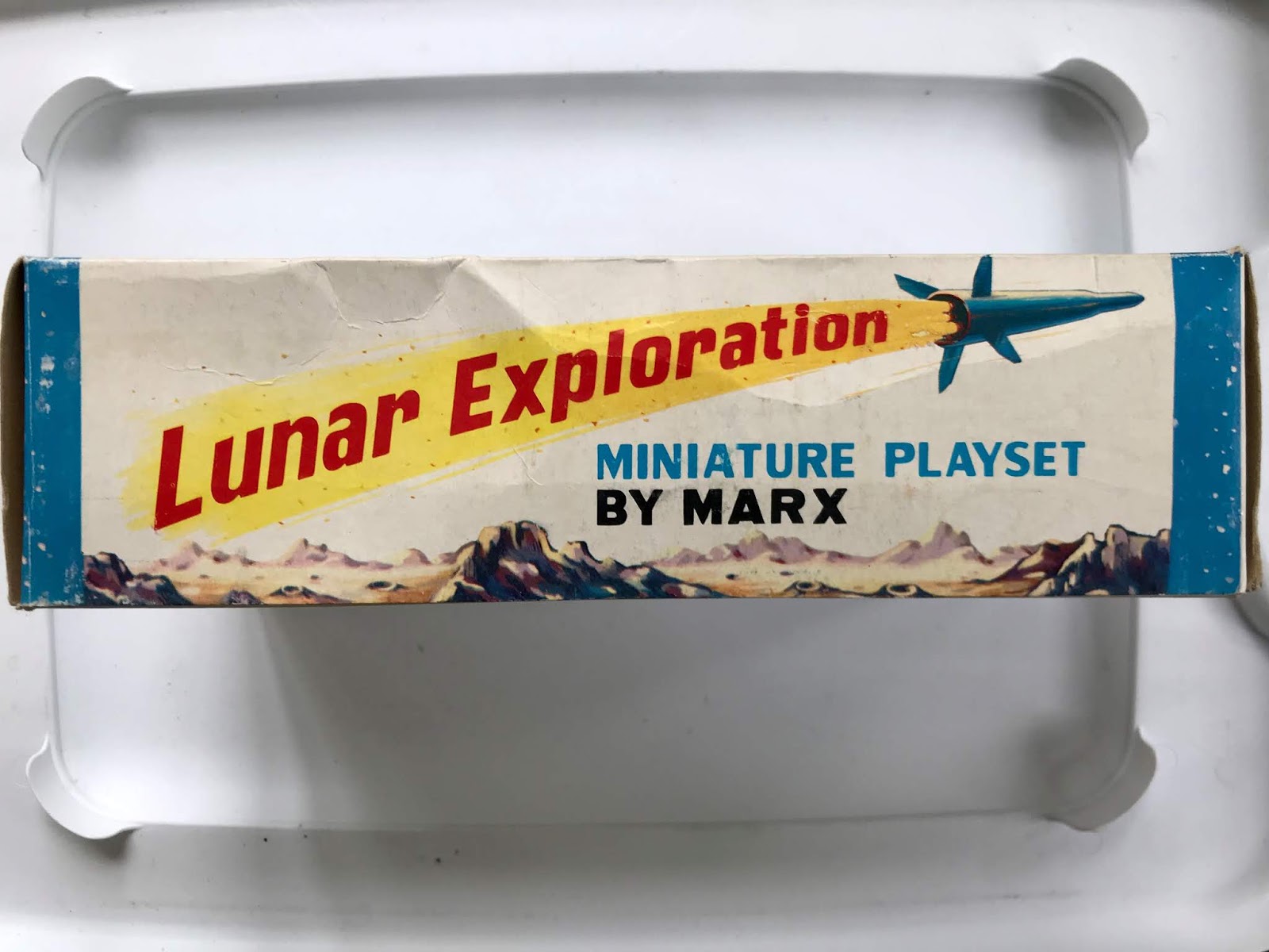 Space Garage: Marx Toys "Lunar Exploration" Diorama Playset, with Space ...