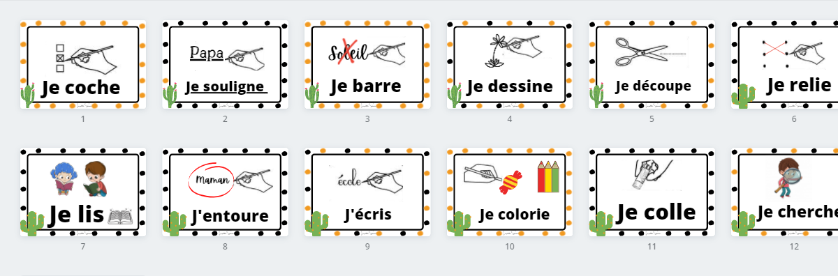 Affichage des consignes en classe à télécharger PDF : - علم طفلك