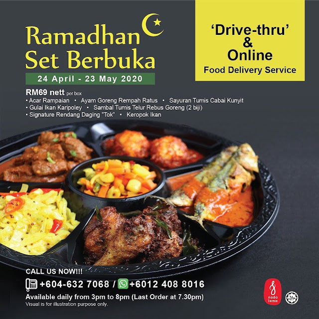 Ramadan Set Berbuka Hidang Style 'Drive-Thru' & Online Food Delivery ...