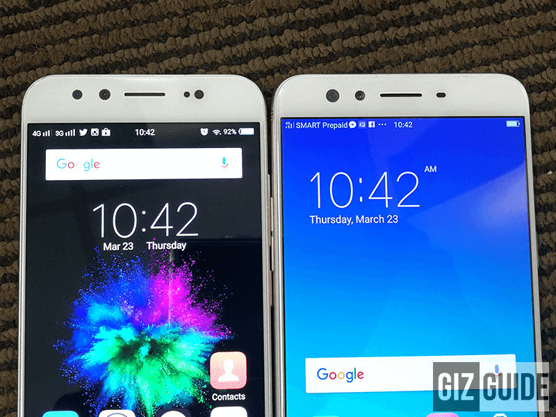 Vivo V5 Plus Vs OPPO F3 Plus - Specs And Initial Selfie Comparison!