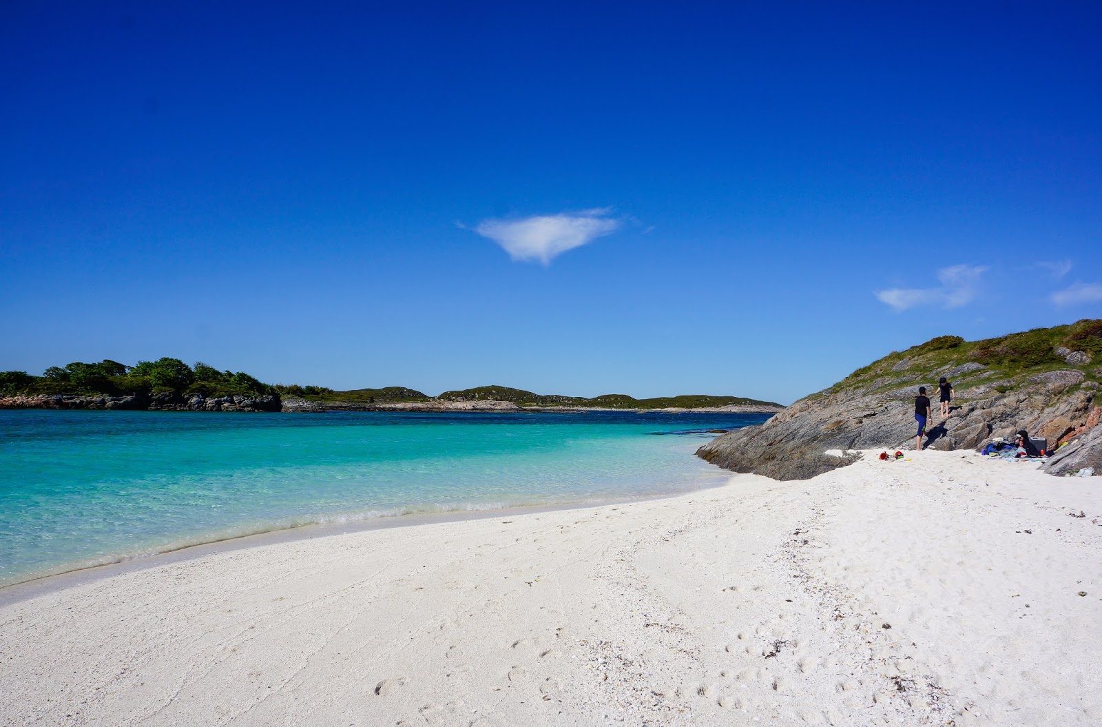 Hvite strender i Nord-Norge