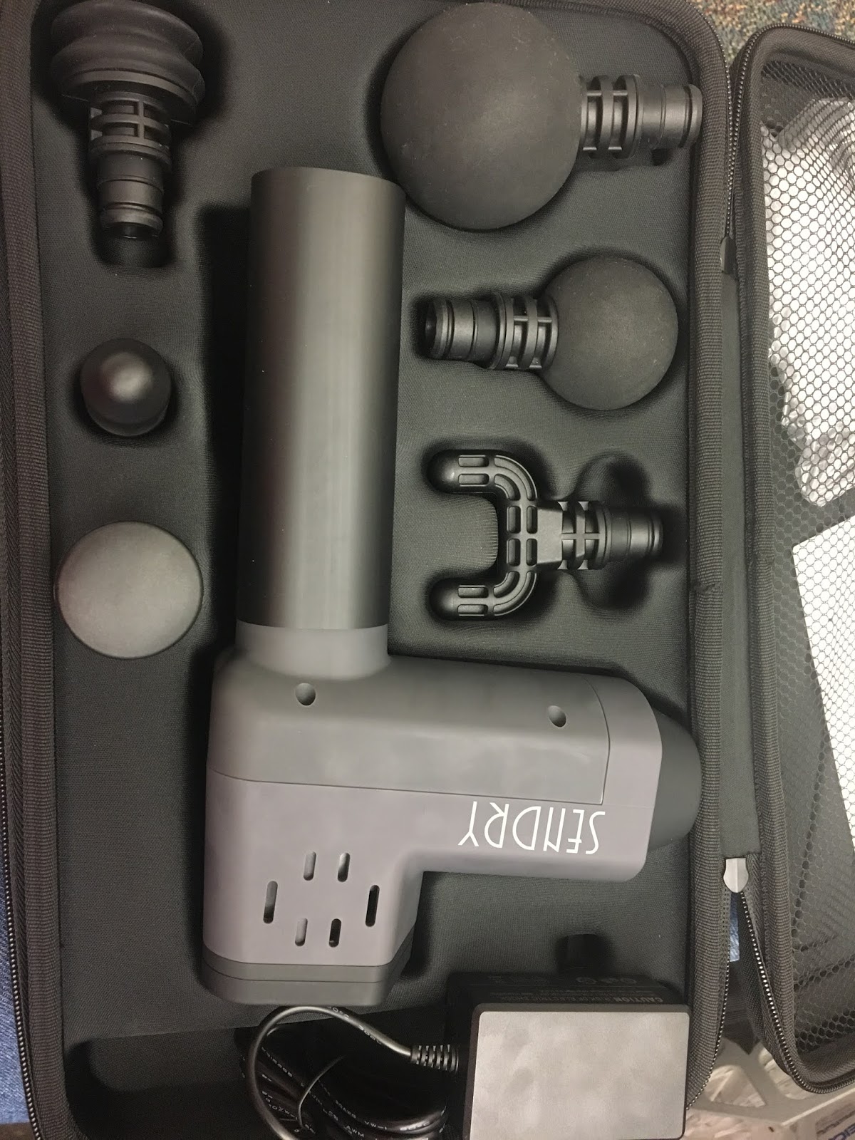 Product Reviews: SENDRY Massage Gun - Upgraded Handheld Portable Silent ...