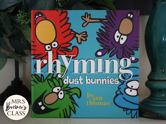 Rhyming Dust Bunnies | Book Study, Rhyme Activities, and Craftivity ...
