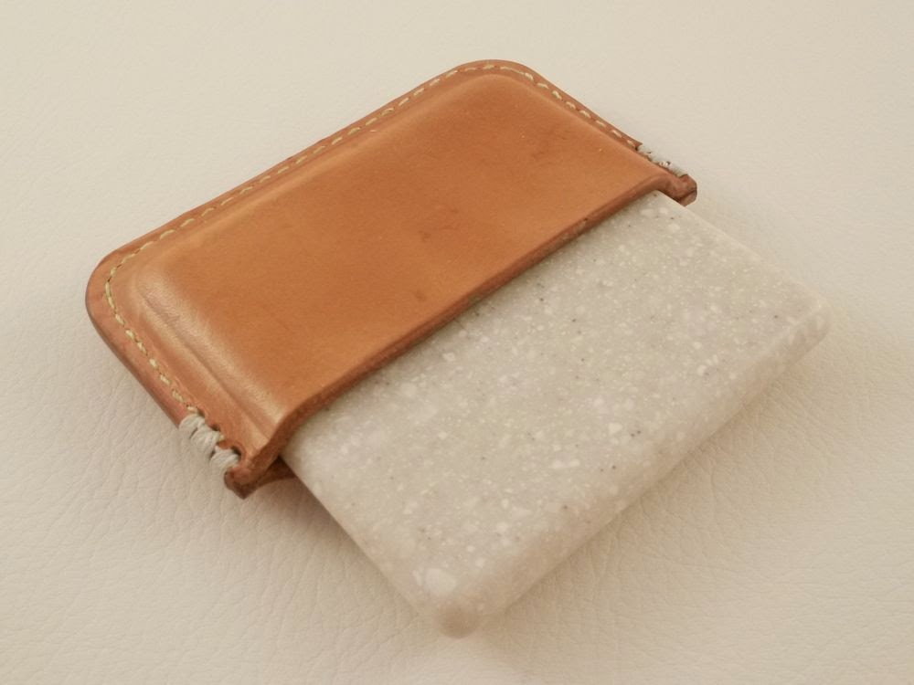 Concept Leather: DIY "Glass" Slicker for Leather