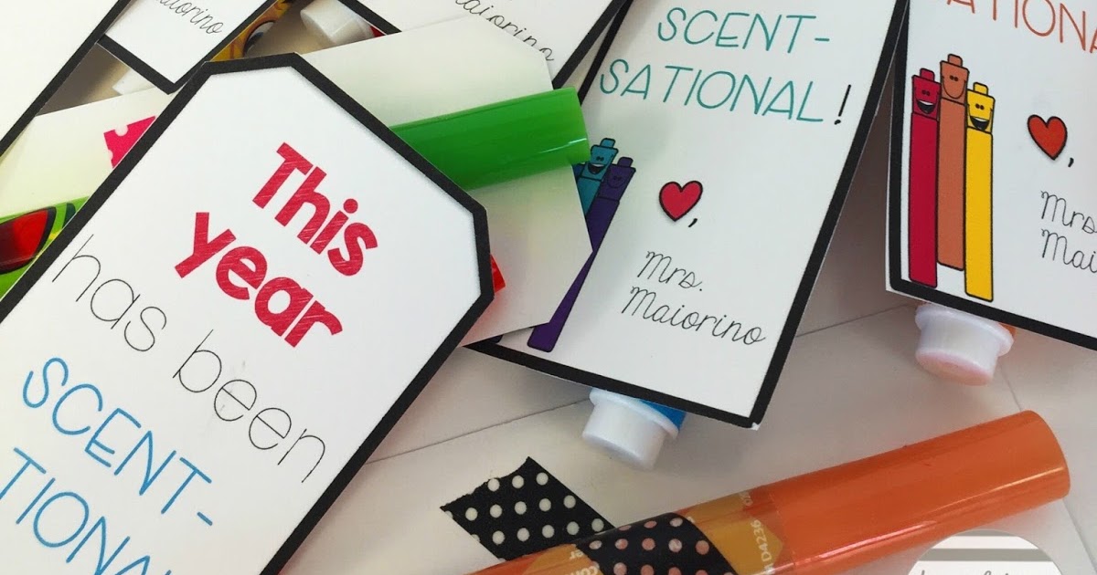 A Scent-Sational End-of-the-Year Gift for Your Students (or Colleagues ...