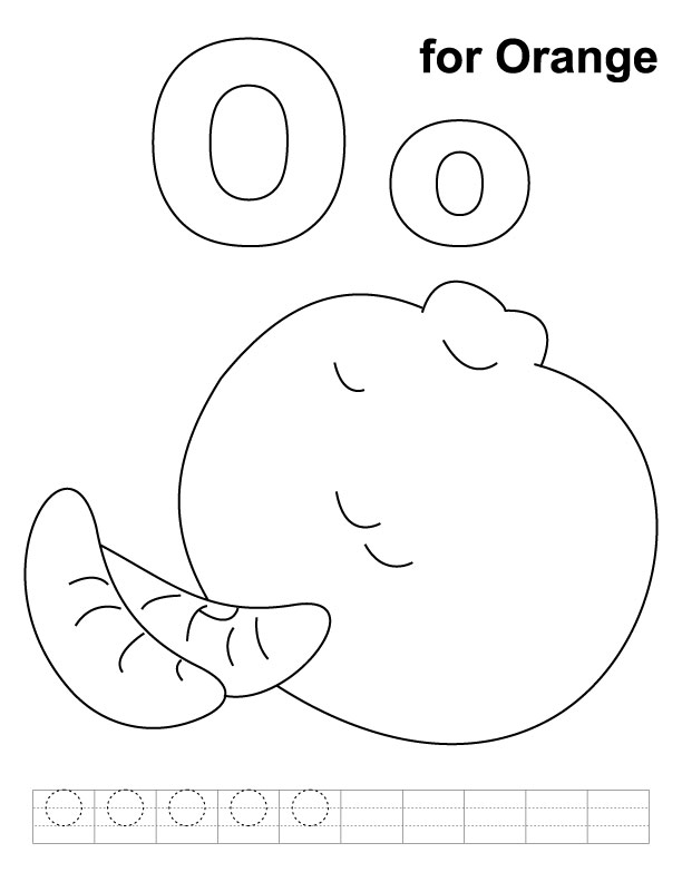 Free Oranges Coloring Pages | Learn To Coloring