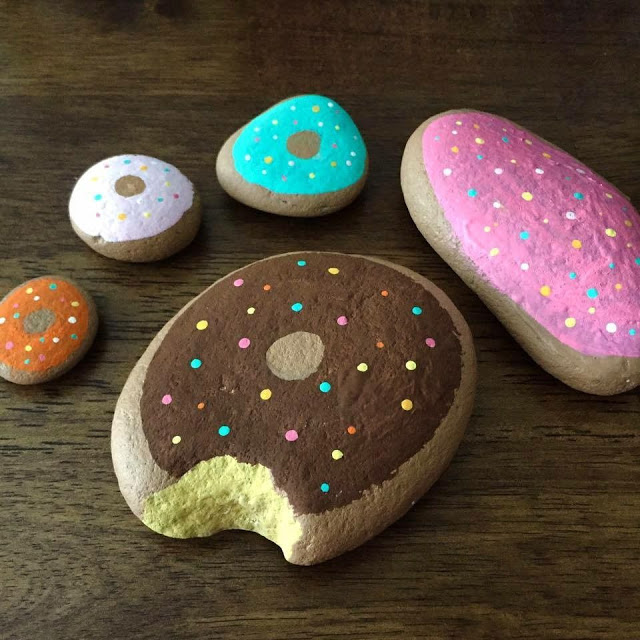 24 Painted Rocks that Look Good Enough to Eat! - I Love Painted Rocks