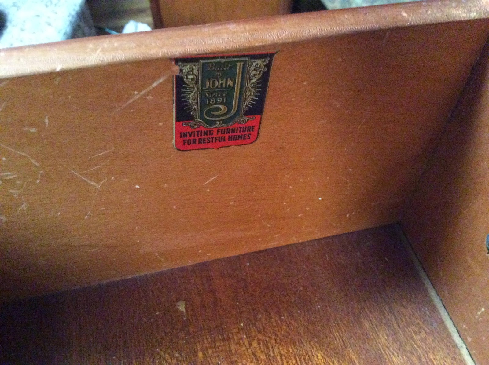 Revamp: Built By John Since 1891- Vintage Dresser