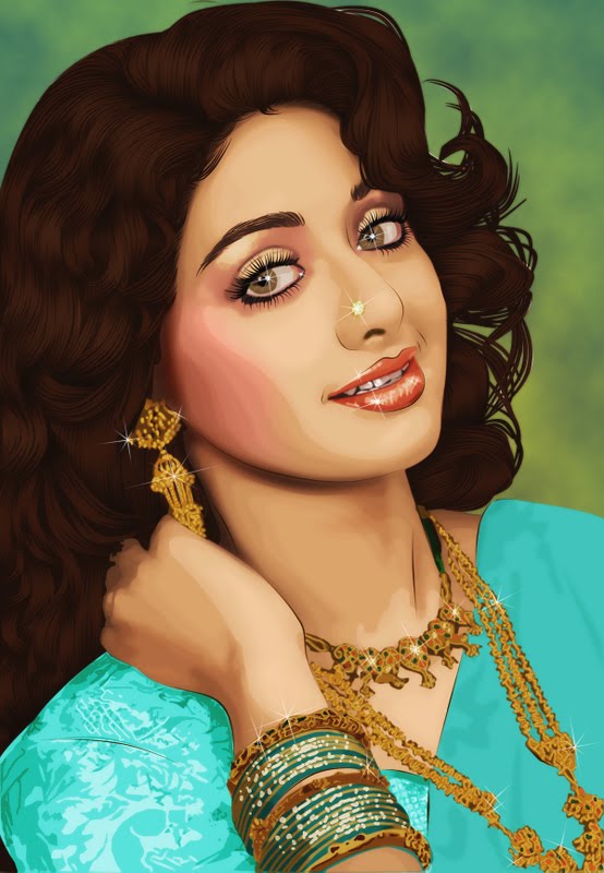 Sridevi: Sridevi fan art