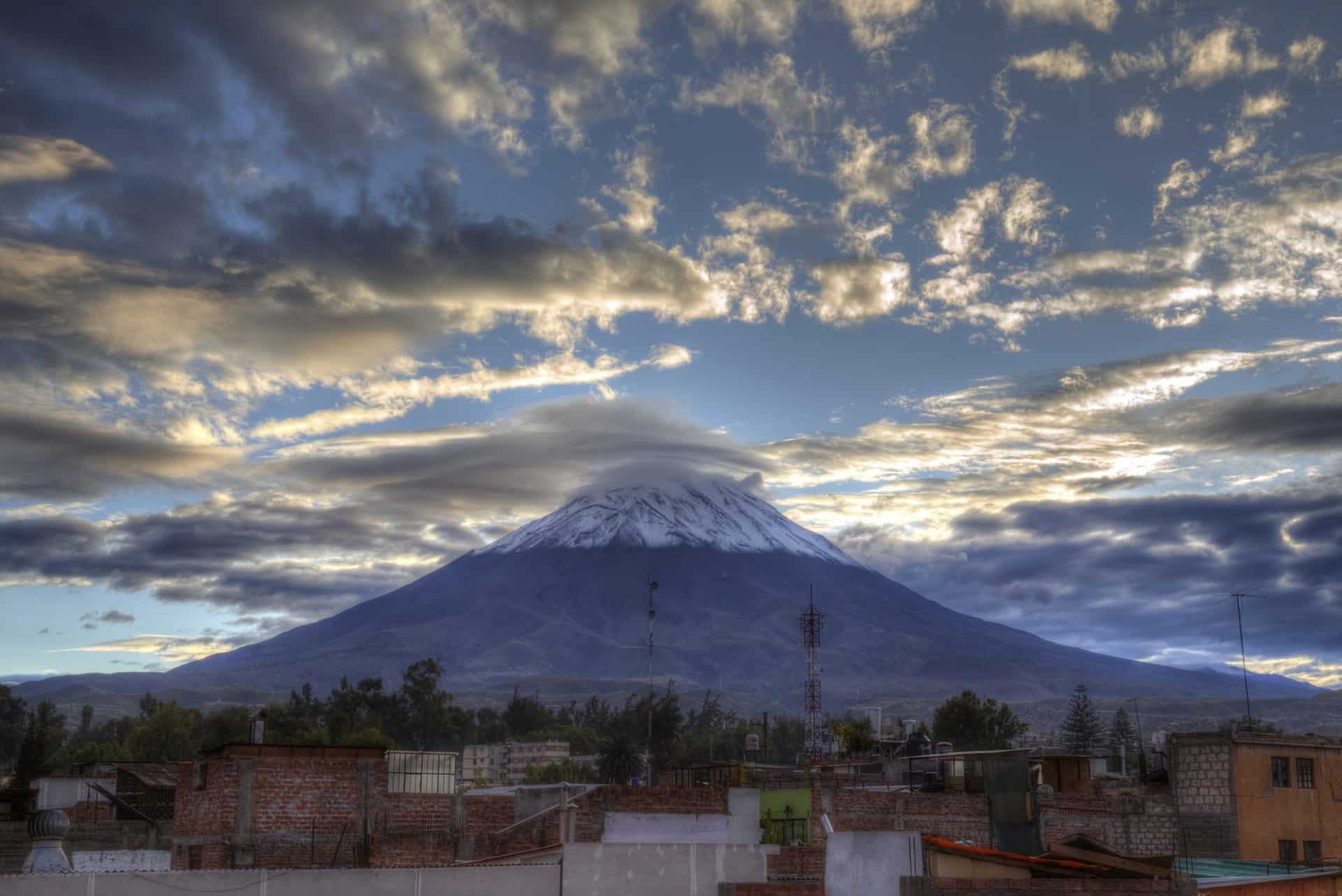 Misti Volcano Arequipa Peru with Map Photos Misti Volcano Arequipa Peru with Map Photos
