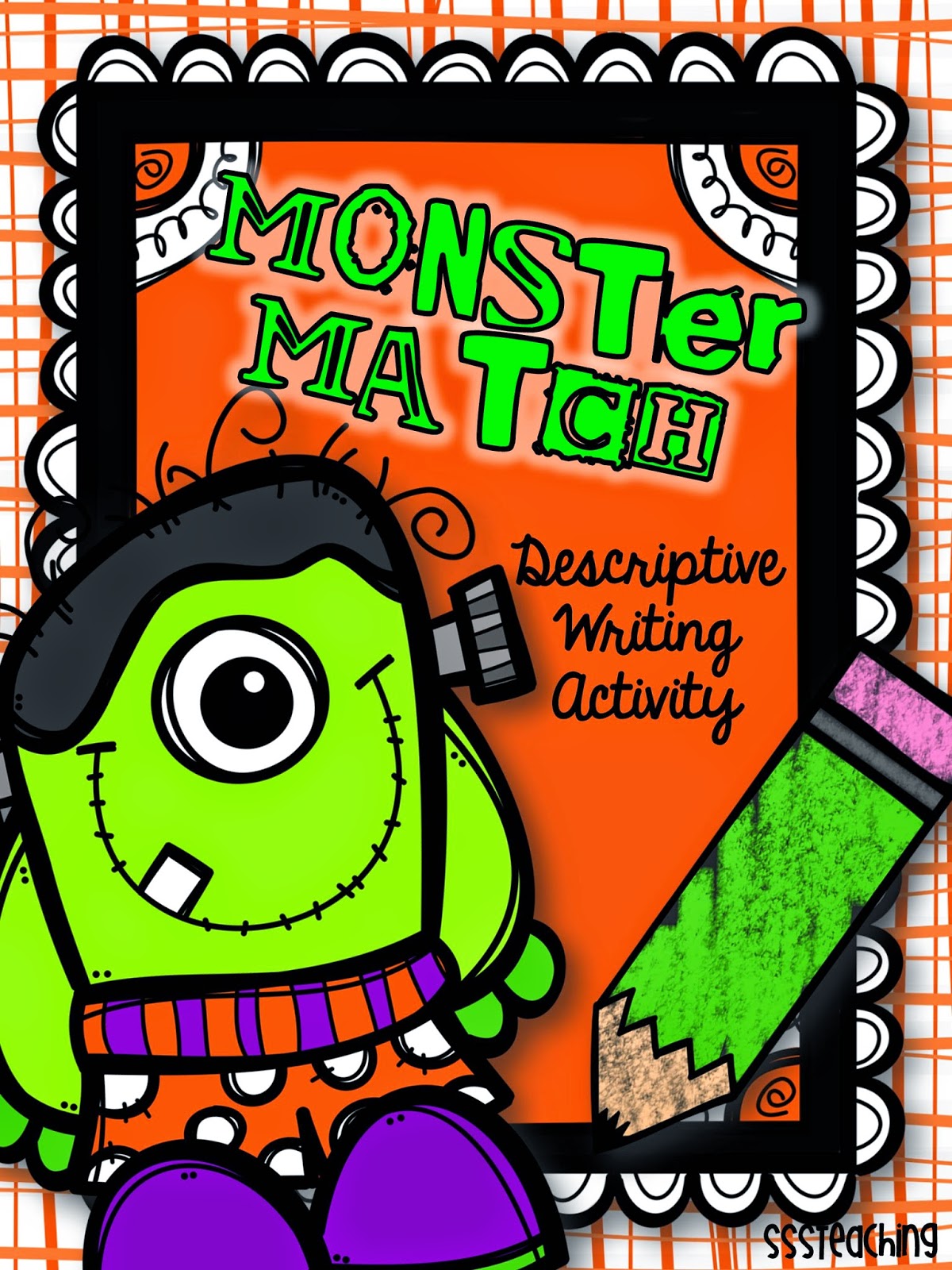 Descriptive Writing - Monster Match - SSSTeaching