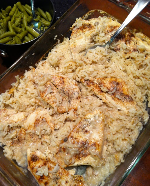 Tonight for Supper: March 25-One Dish Chicken & Rice Bake