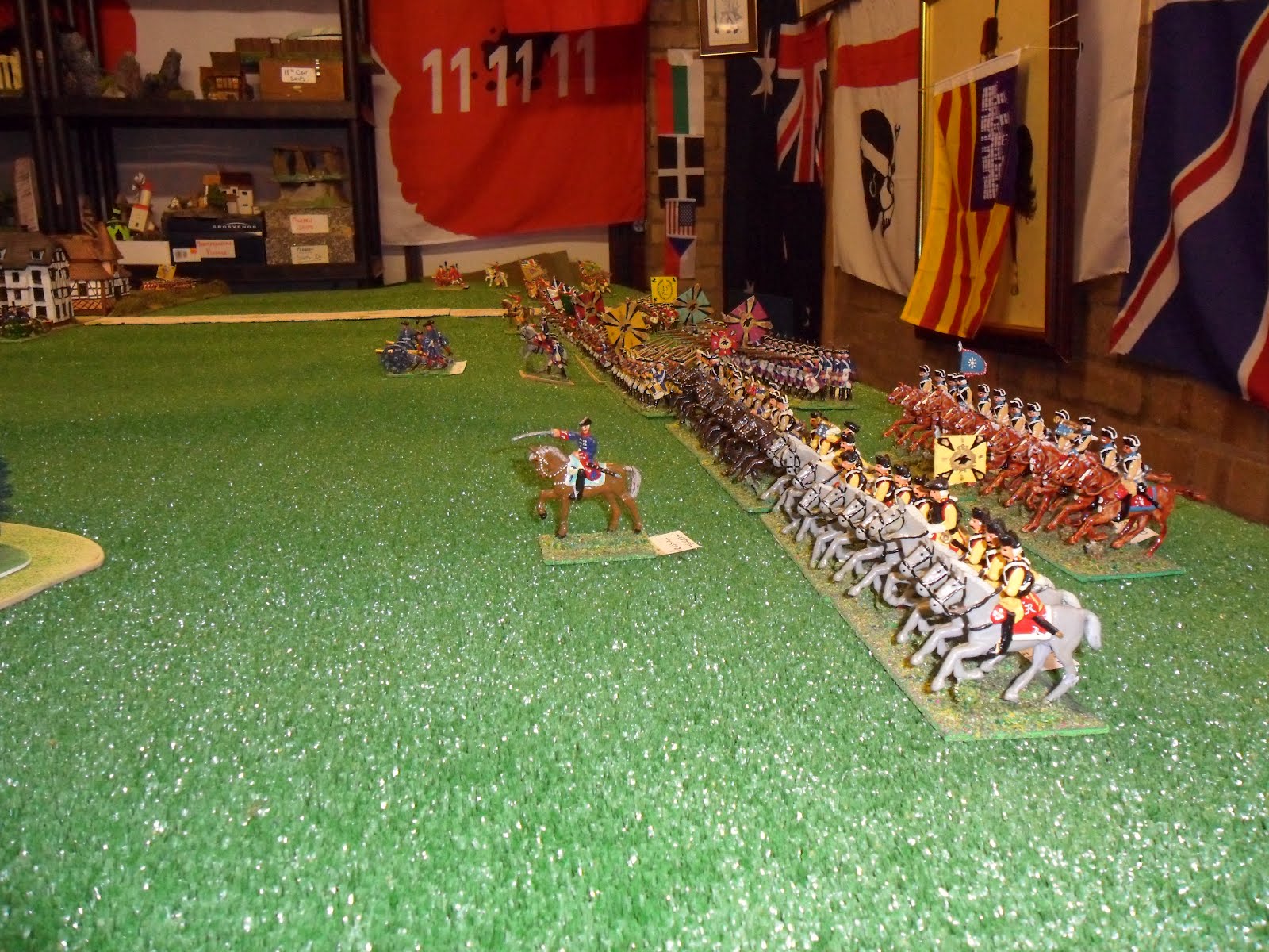 Westerhope Wargame Group: 40mm. Prince August castings.
