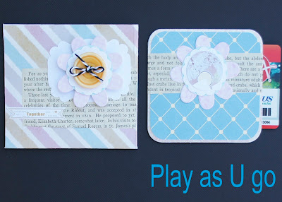 Play as U GO: Gift Card Envelope with The Play Date Cafe