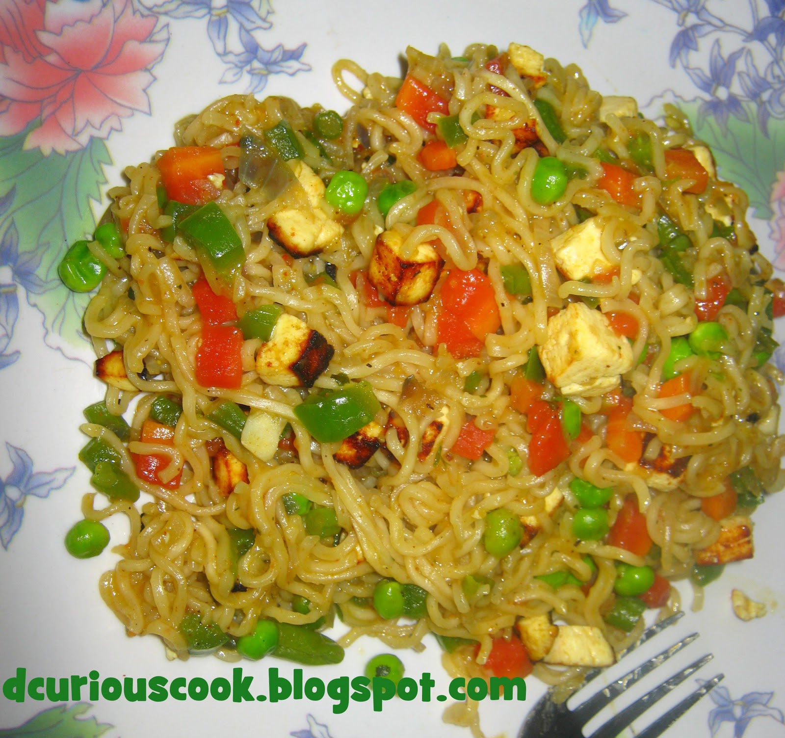 The Curious Cook: Paneer Maggi