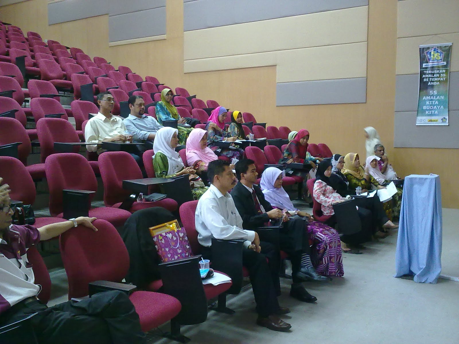 5S IKML: Lawatan Amalan Persekitaran Berkualiti QE (5S) MRSM Alor Gajah