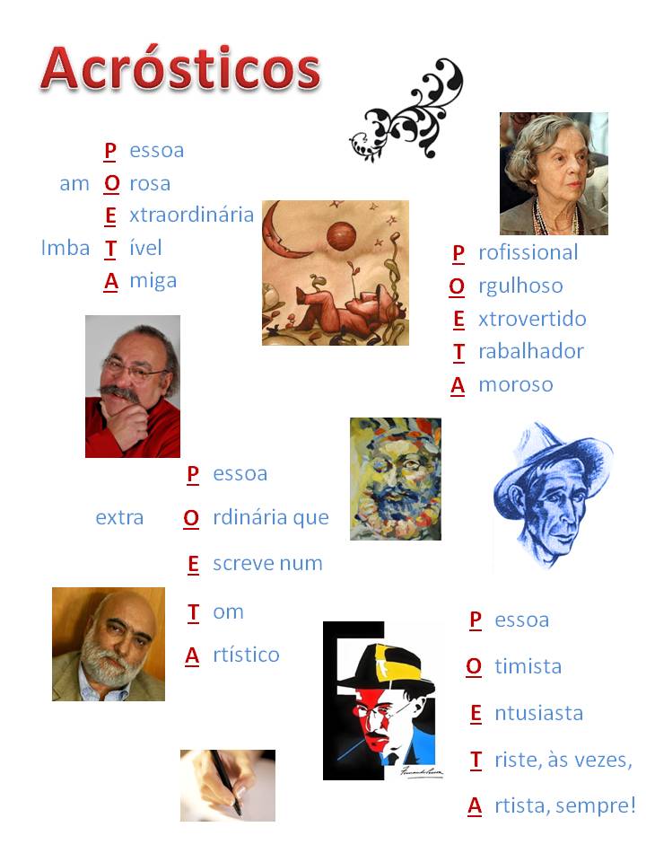 construir o saber: Acrósticos