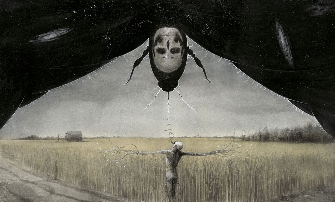 Plegarias en la Noche: El Arte Tétrico de Santiago Caruso