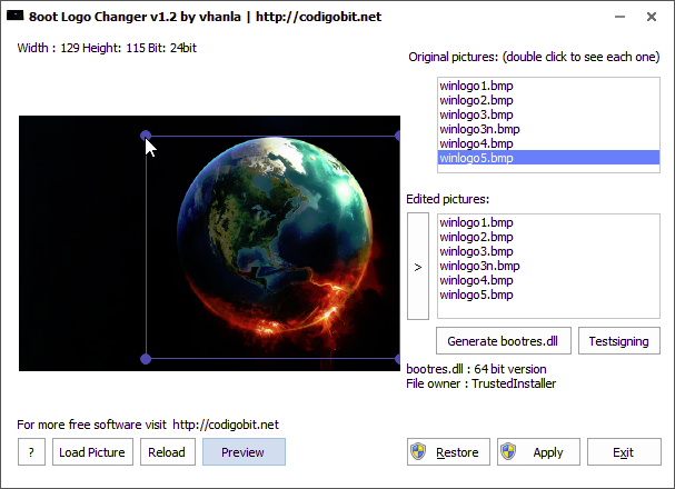 GitHub - vhanla/BootLogoChanger: Windows 8 and Windows 8.1 Boot Logo ...