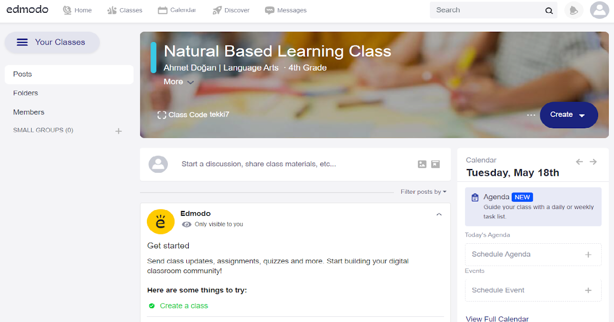 Edmodo for Managing the Class