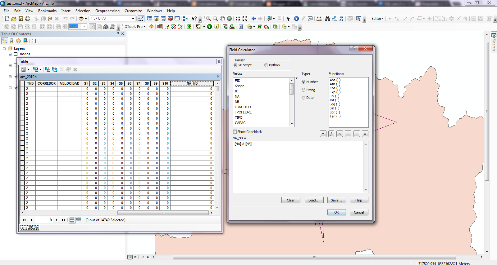 Arcgis Access Y R Concatenar Campos 7616