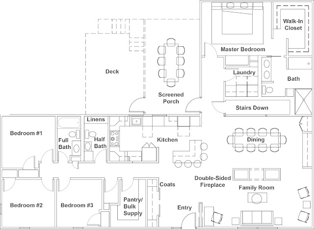 The Long Haul: Addition Update: Living room/Dining Room