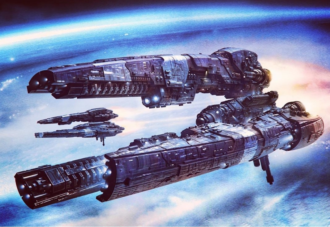 Niðavellir Shipyard: Dropfleet Commander art