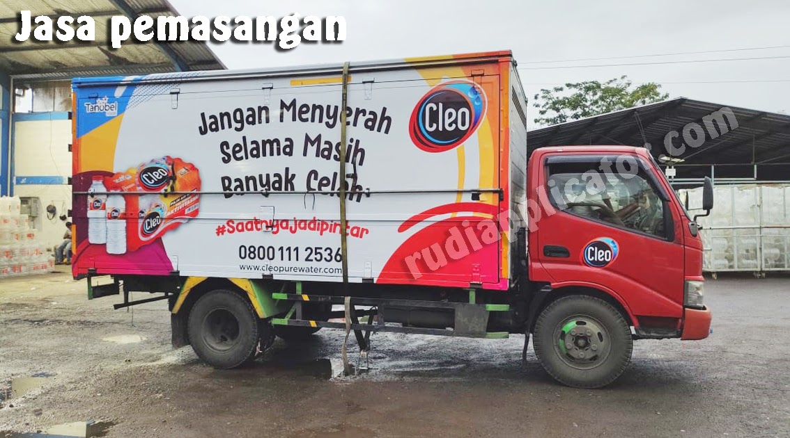 Jasa Branding Mobil Box, Jasa Pemasangan Sticker Mobil Box Murah ...