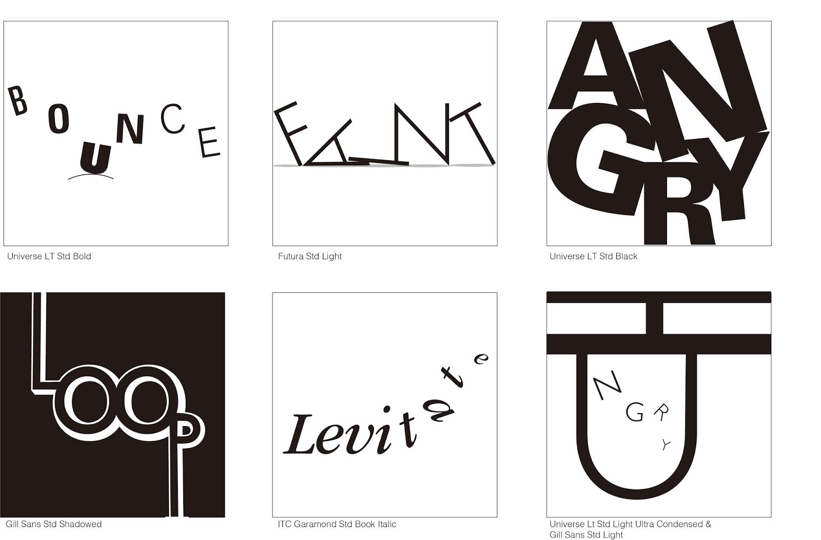 Typography - Exercises