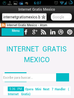 Opera Mini 7.5 Handler (Para Internet Gratis) » Internet Gratis Mexico