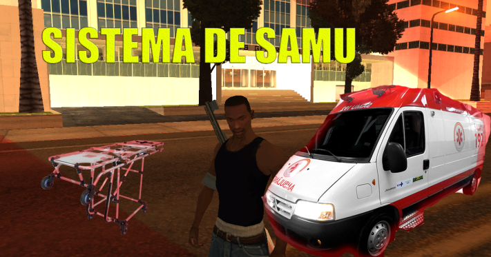 MTA:SA - SISTEMA DE SAMU COM MACA
