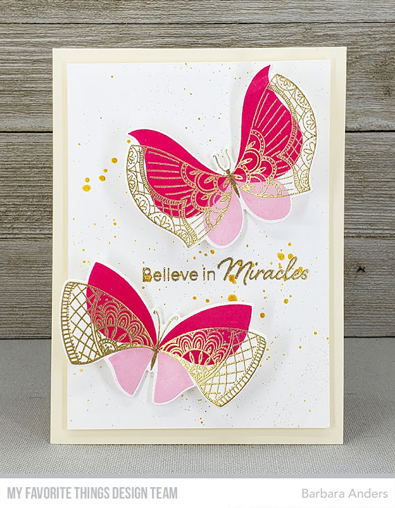 Paper Pursuits: Believe in Miracles - Color Throwdown Challenge #636