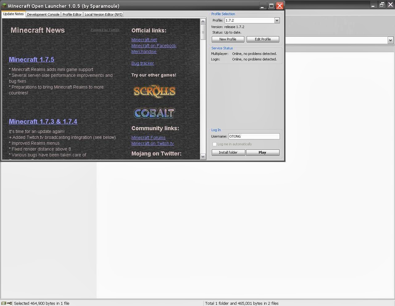 Minecraft Open Source Launcher - lasopamanager