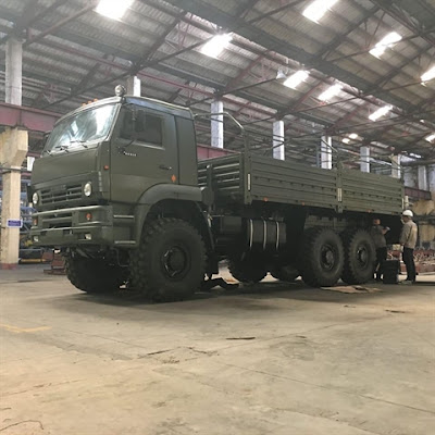 Vietnam Received a Series of Kamaz Trucks from Russia | jejak defence