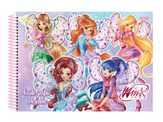 Winx Cosmix notebooks in Brazil - Winx Club All