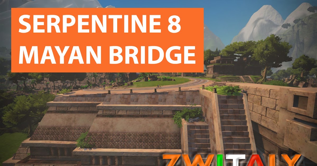 Zwift | Serpentine 8 | Mayan Bridge