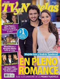 Dimelo ya : Andrés Sandoval y Majida Issa en pleno romance.