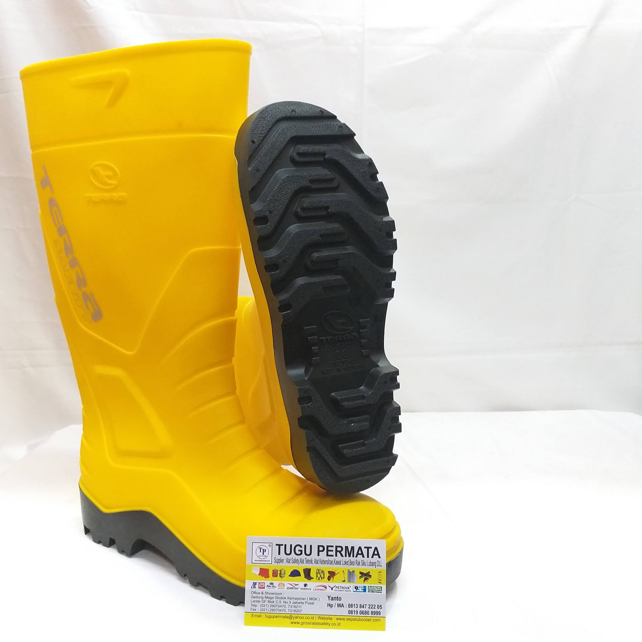 grosiralatsafety: Sepatu Boot Safety AP Terra Kuning AP Boot Terra ...