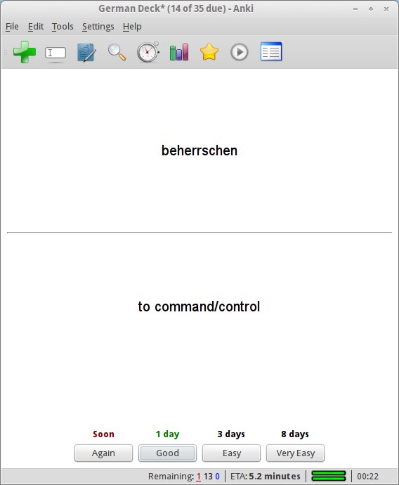 Tux Crazy!: Anki review : A very well-made flashcard program